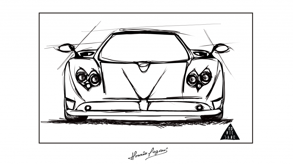 Pagani Zonda Samochody Kolorowanki Colorare Ausmalbilder Kolorowanka ...